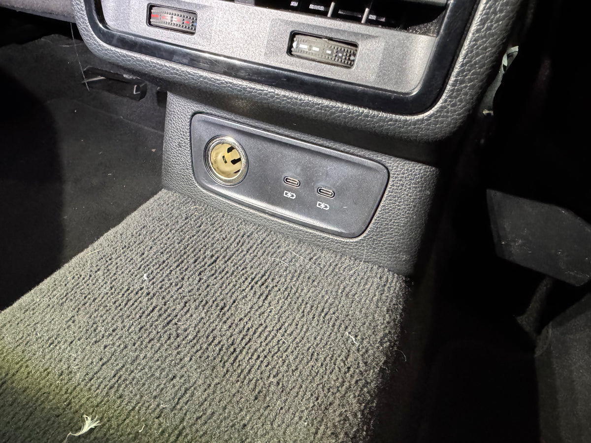 Audi Q3 rear USB port retrofit – East Yorkshire Retrofit Solutions Ltd